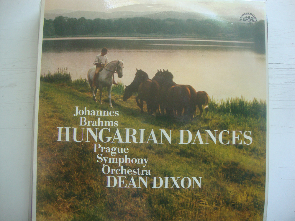 BRAHMS HUNGARIAN DANCER PRAGUE SYMPHONY ORCHESTRA DEAN DIXON | Вінілові ...
