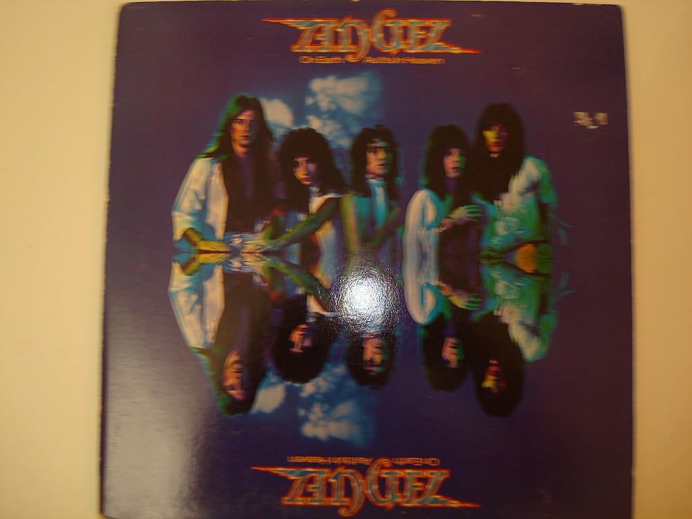 ANGEL-One earth as is in heaven 1977 +Poster USA Hard Rock | Vinyl.com.ua