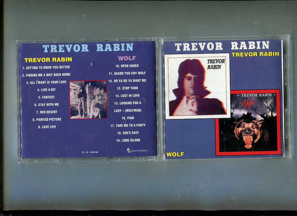 Продаю CD Trevor Rabin “Trevor Rabin (Beginnings)” – 1978/ “Wolf ...